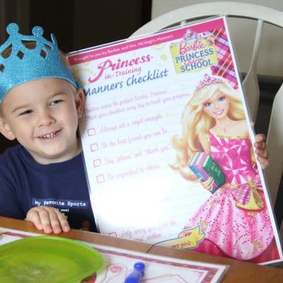 We went to Barbie Princess (and Prince) Charm School- and loved it ...