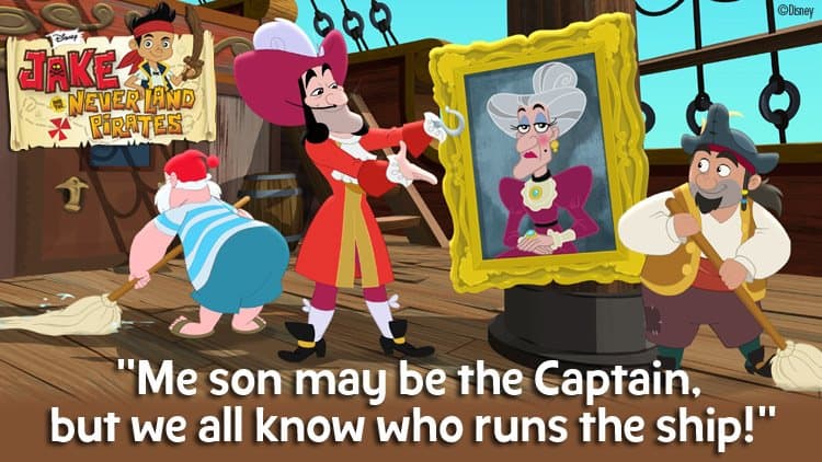 Mama Hook arrives Jake and the Never Land Pirates #DisneyJunior - This ...