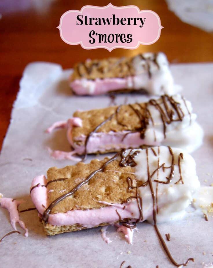 Strawberry S'mores Recipe - This Mama Loves