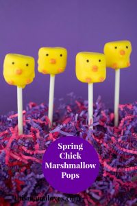 Spring Chick Marshmallow Pops Recipe - This Mama Loves