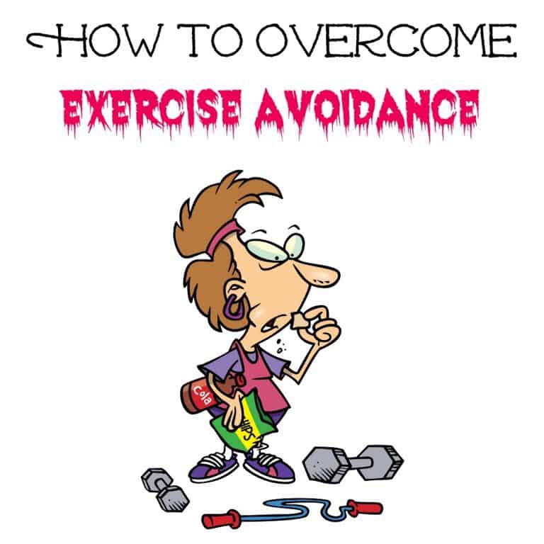 How to overcome exercise avoidance plus FREE Printable Workout Trackers ...