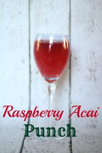 Raspberry Acai Punch Recipe with Trop50 for Girls' Night In # ...