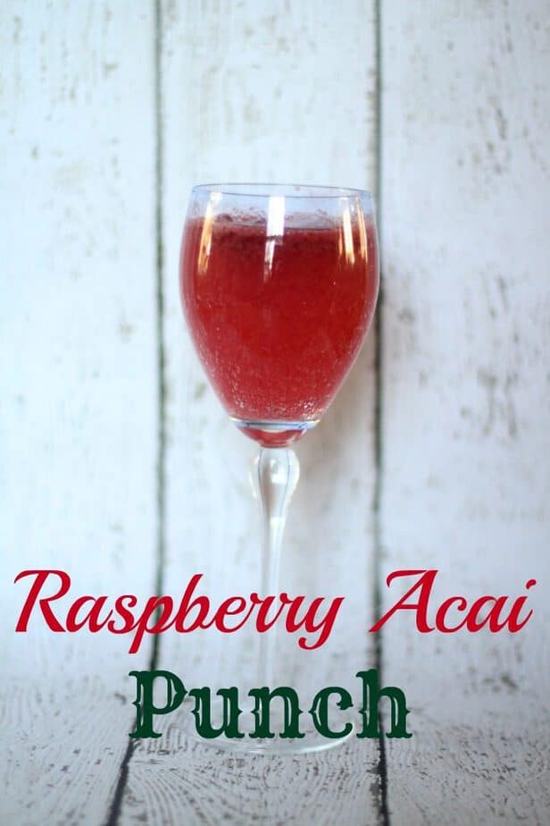 Raspberry Acai Punch Recipe with Trop50 for Girls' Night In # ...