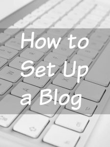 How to set up a blog - This Mama Loves