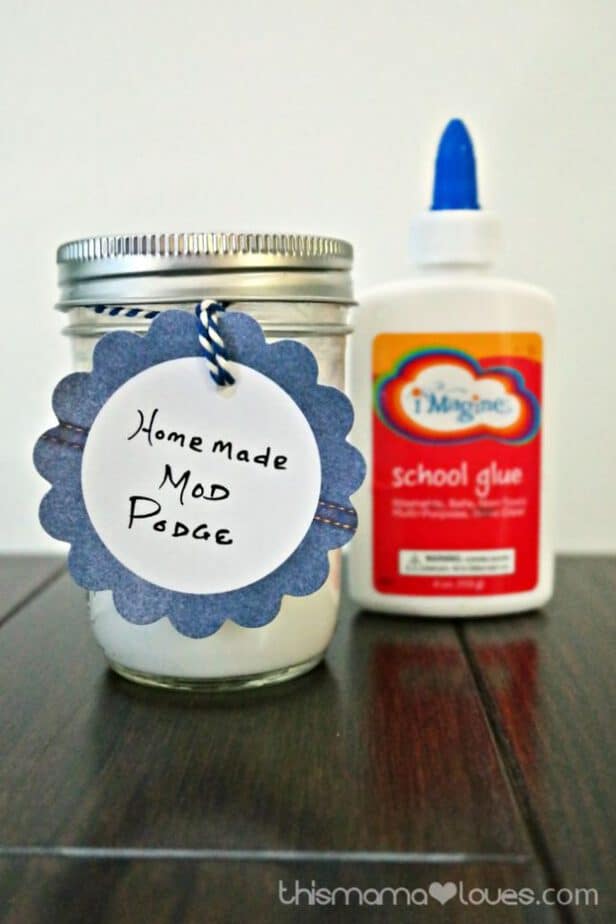 DIY Fabric Beads and Homemade Mod Podge - This Mama Loves