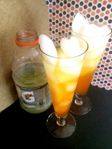 Candy Corn Mocktails - This Mama Loves