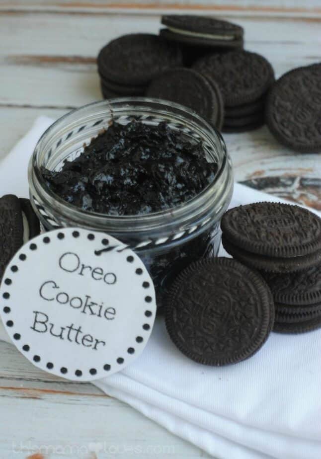 Oreo Cookie Butter - This Mama Loves