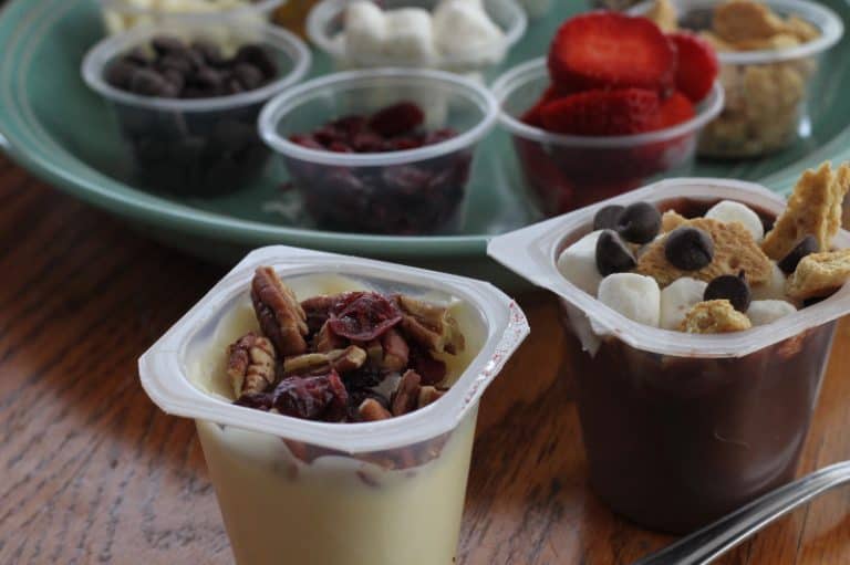Fun After School Snack Idea-Pudding Bar - This Mama Loves