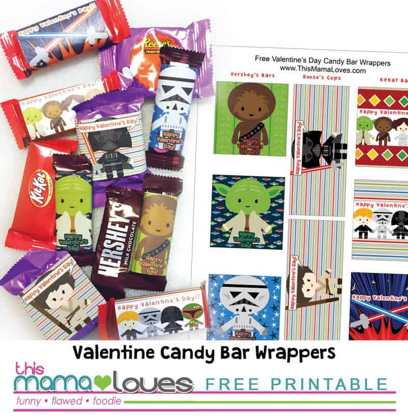 Star Wars Candy Bar Wrappers - This Mama Loves