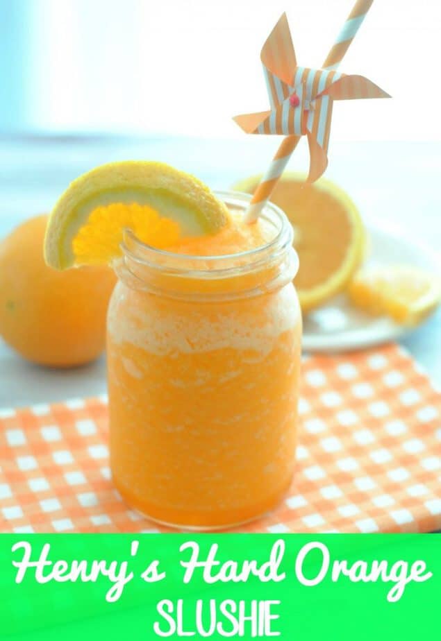 Henry's Hard Orange Slushie - This Mama Loves