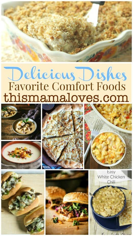 Delicious Dishes Recipe Party - Comfort Foods - This Mama Loves