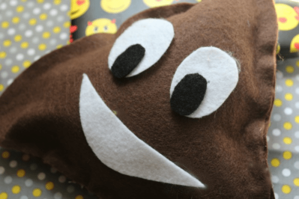 No Sew Poop Emoji Craft for Kids - This Mama Loves
